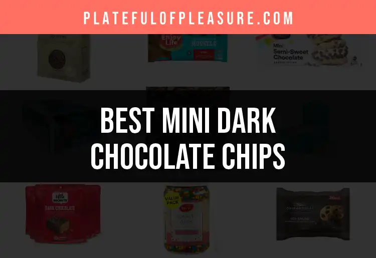13 Irresistible Mini Dark Chocolate Chips for Your Sweets